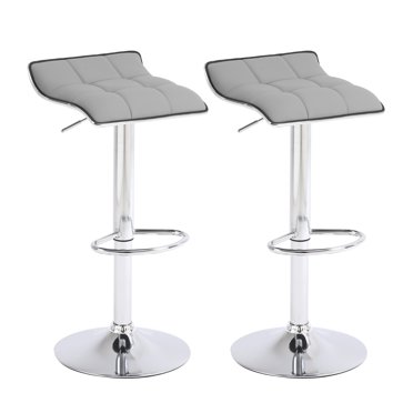 AC Pacific Modern Backless Light Weight Industrial Metal Barstool 4 Leg ...