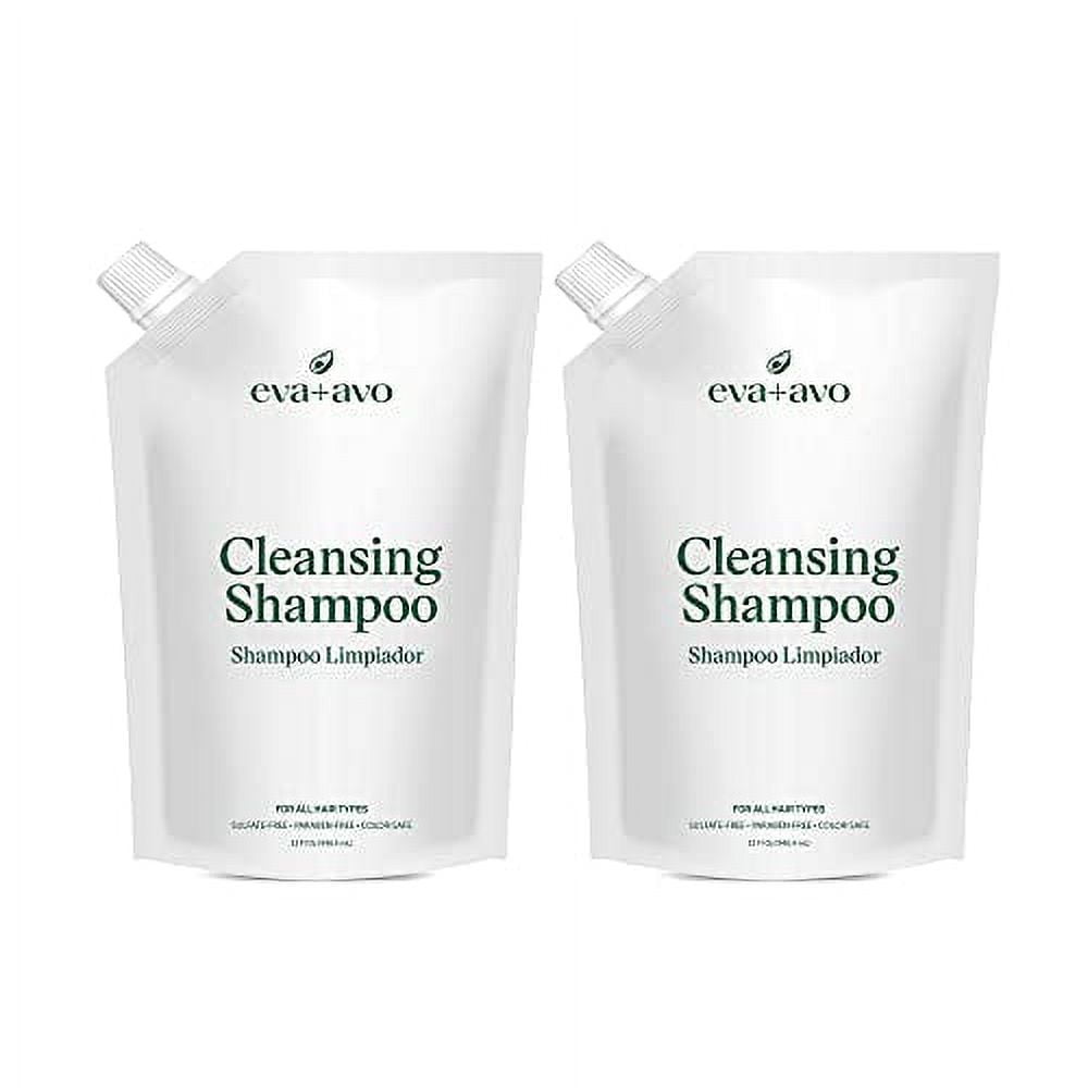 Eva + Avo Cleansing Shampoo (32 Fl oz) 2 Pack - Walmart.com