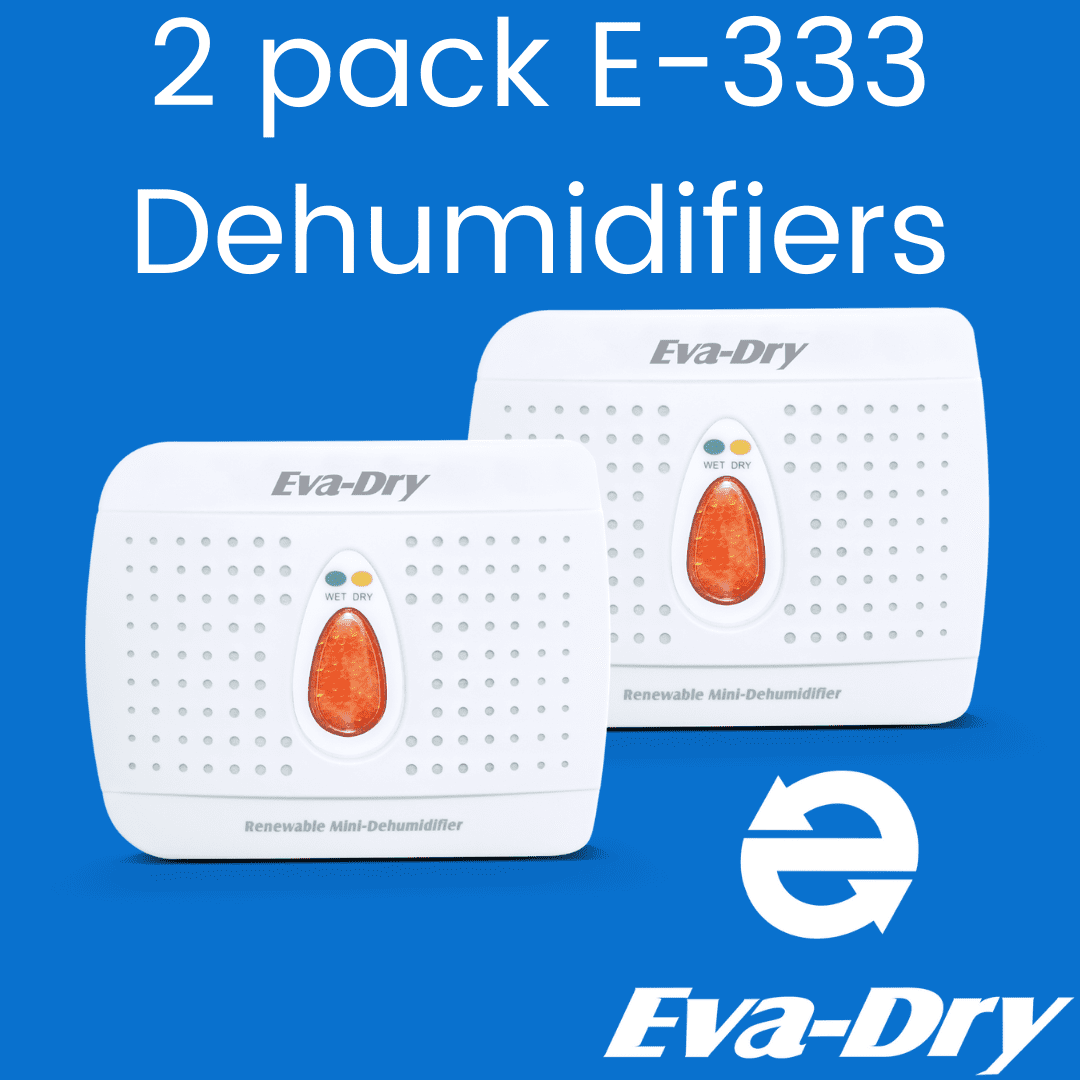 Eva-Dry E-333 Renewable Mini Dehumidifier 2 pack! - Walmart.com