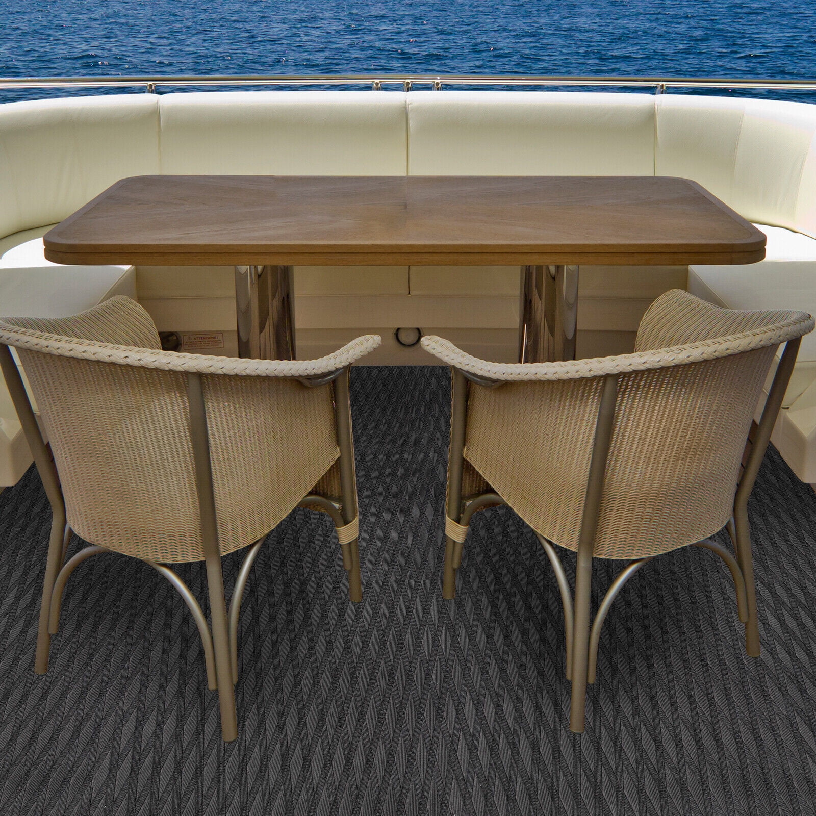 Eva Foam Boat Flooring Mat Self-Adhesive Marine Decking Sheet for Yacht ...