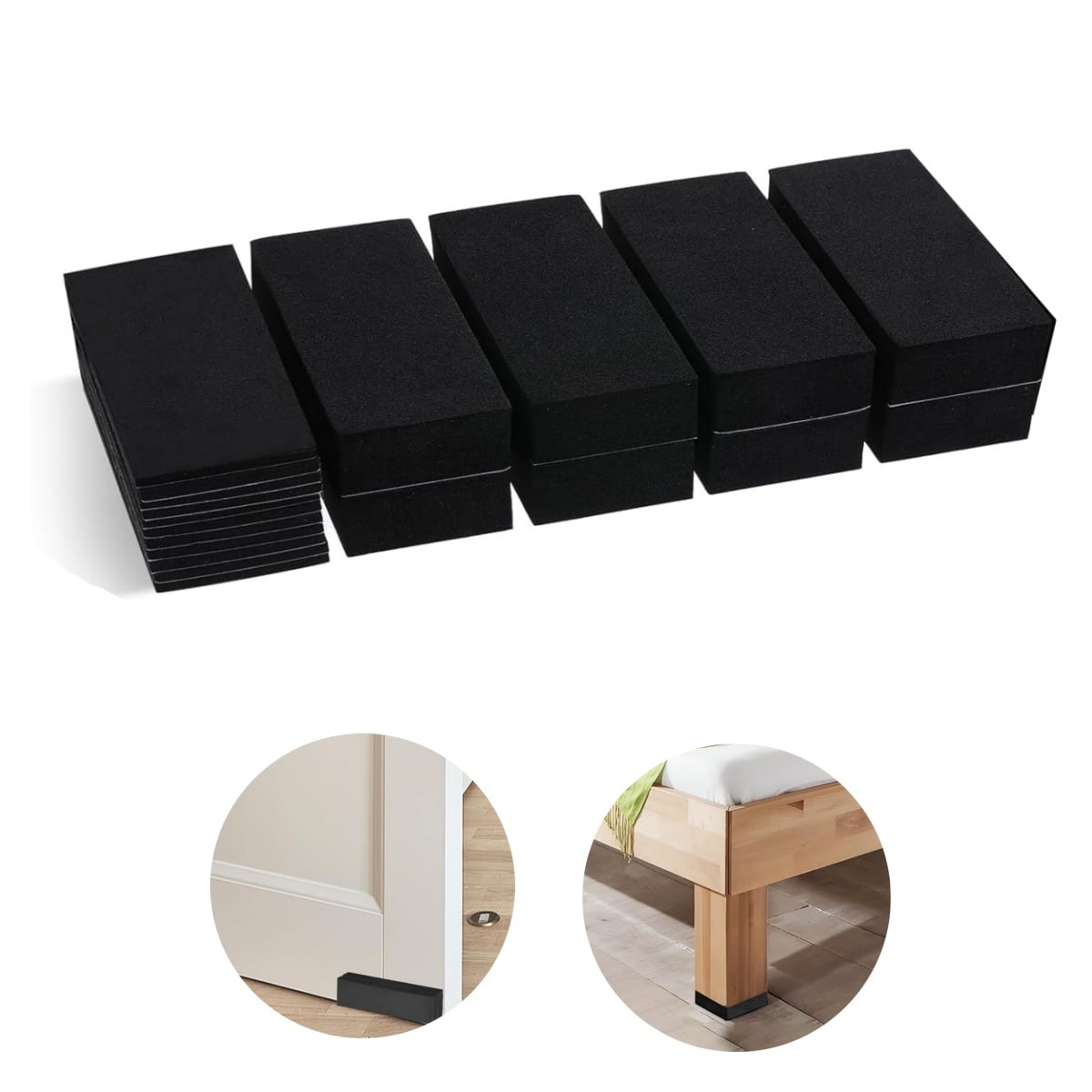 Eva Foam Headboard Stoppers for Wall,EVA Foam Anti Shake Furniture Pads ...