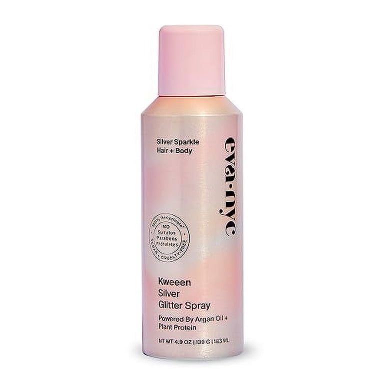 Shimmer Hair Spray Kryolan Silver Glitter Hair Spray: FacePaint.com