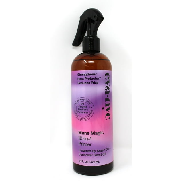 Eva NYC Mane Magic 10-In-1 Primer for All Hair Types, 16 Ounces ...