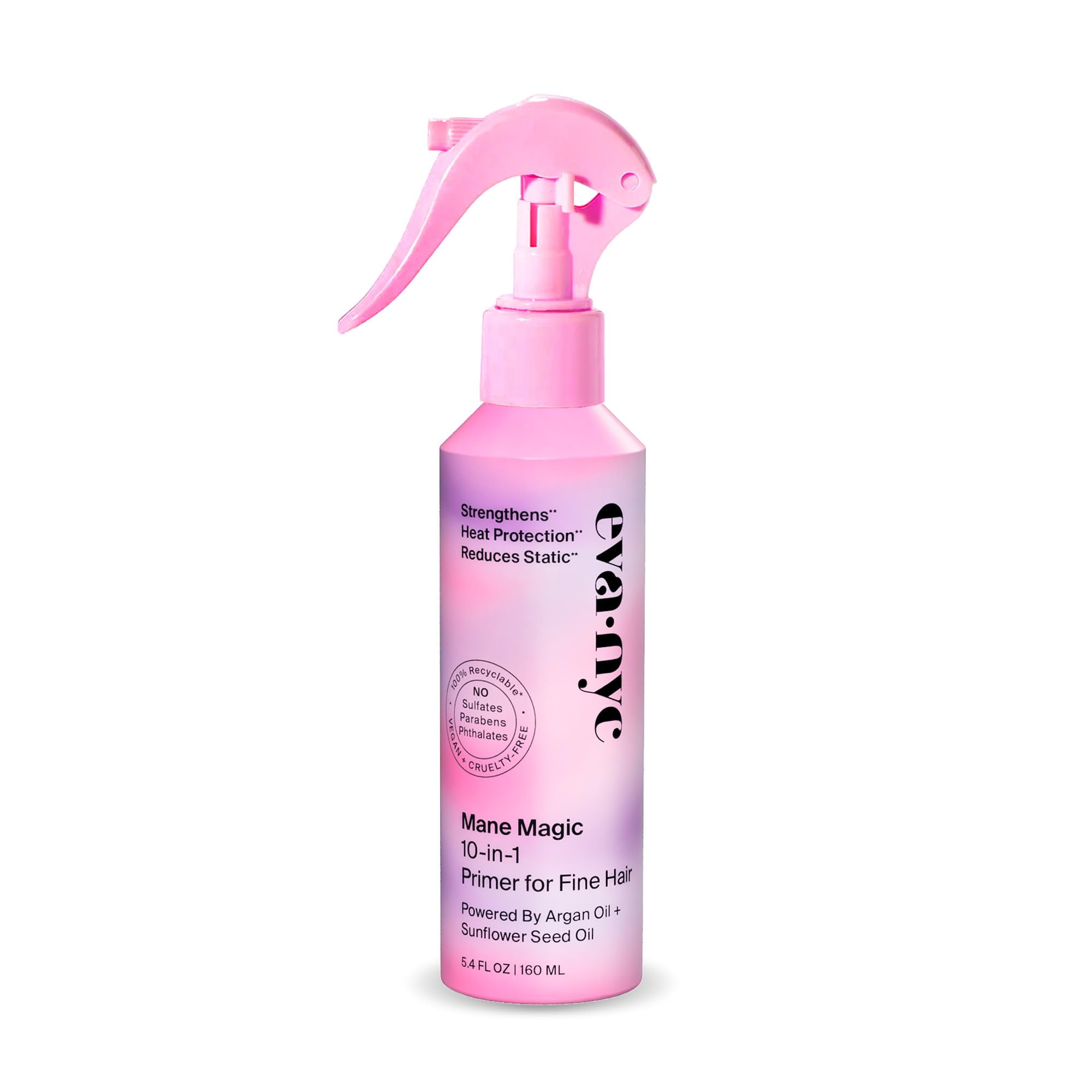 Eva NYC Mane Magic 10-in-1 Primer for Fine Hair, Heat Protectant Spray ...