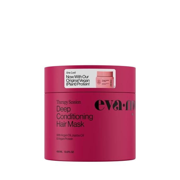 Eva NYC Therapy Session Deep Conditioning Hair Mask 13.5oz with Jojoba ...