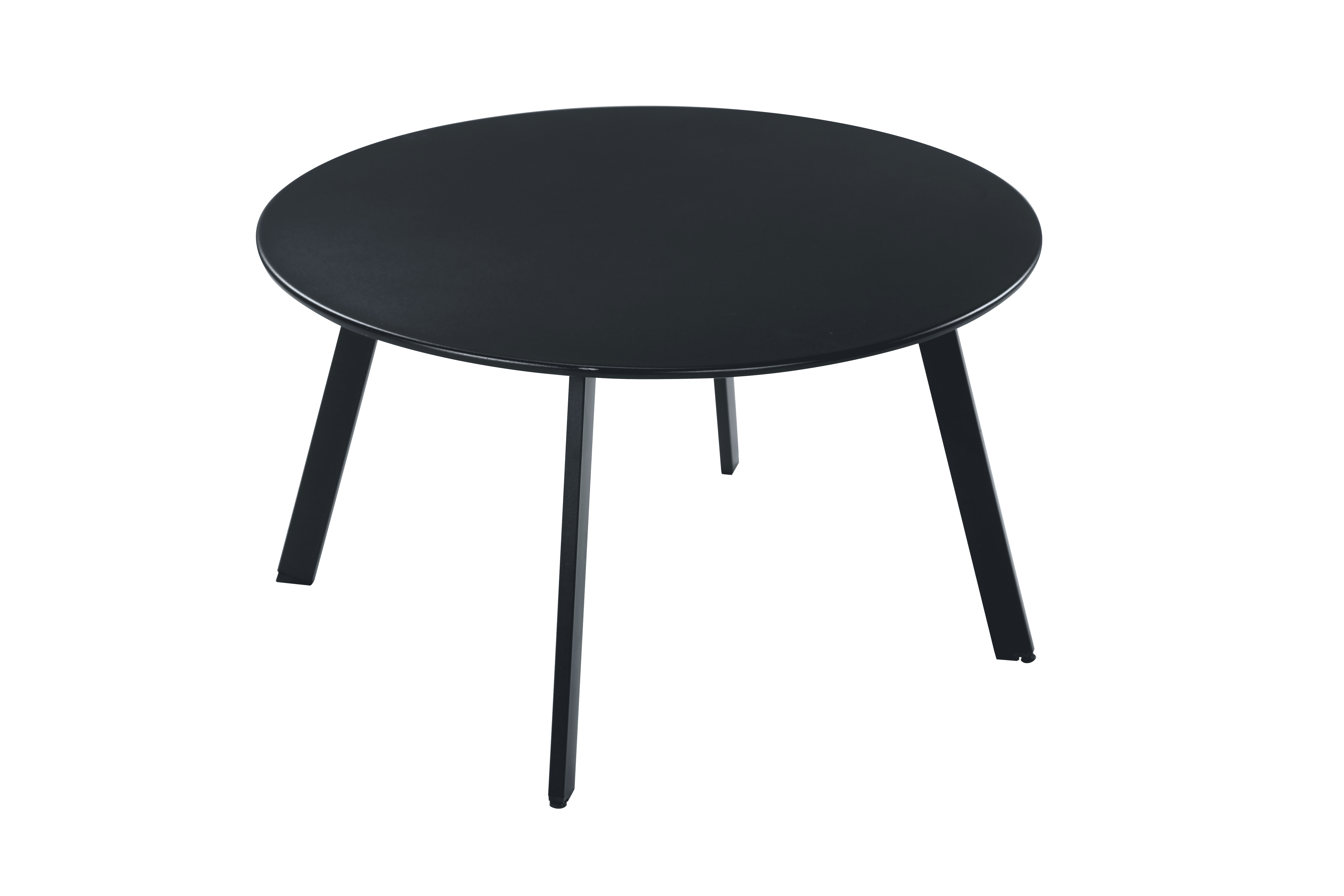 Evajoy Circle Waterproof Anti-Rust Bedside Table Steel Patio Coffee ...