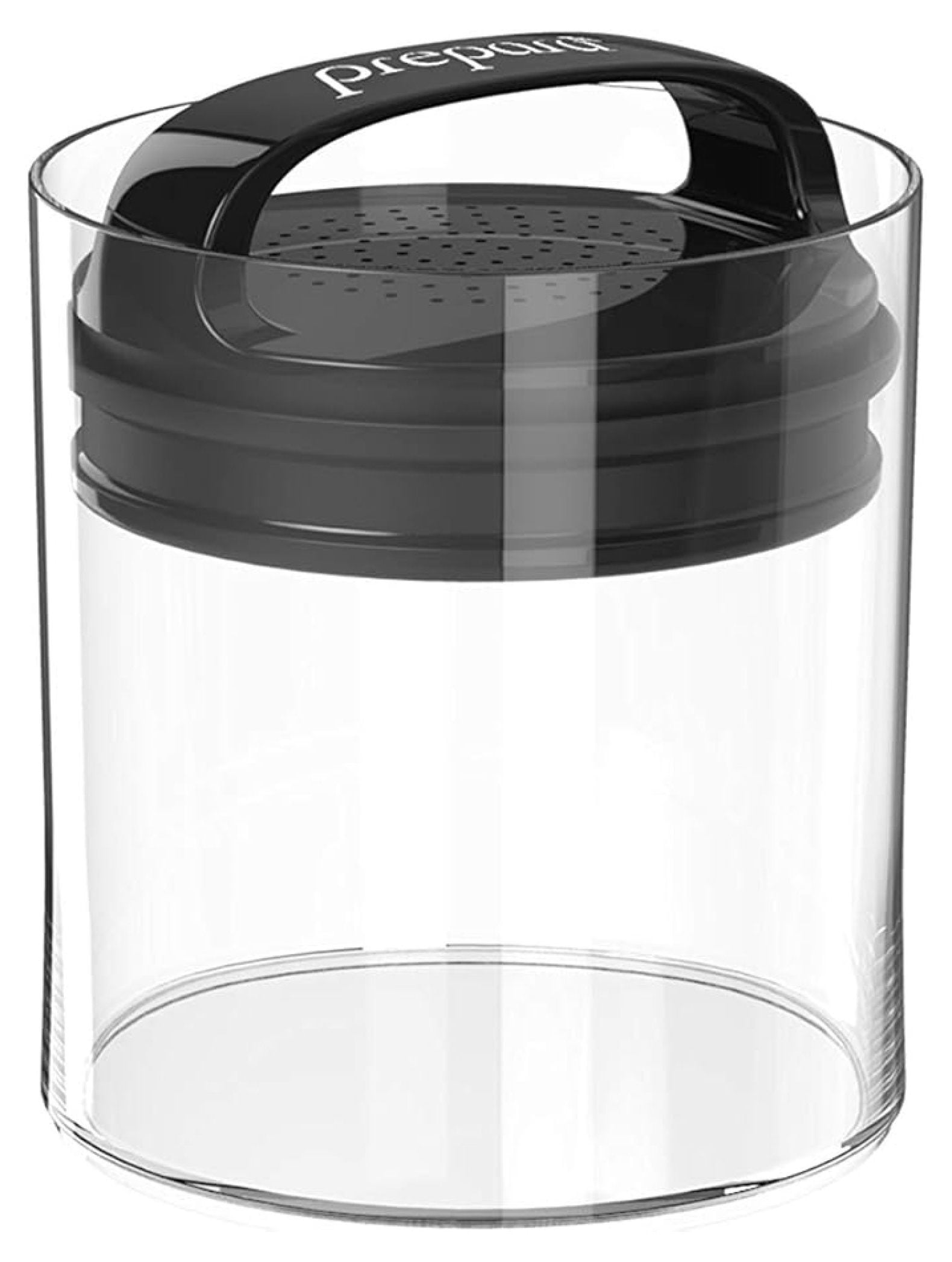 Evak Saver, Medium-Short Airless Canister with Black handle, 1.1 Quart ...