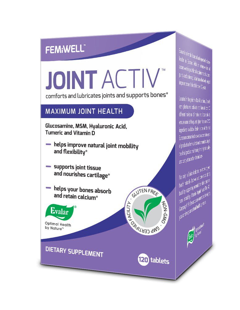 Evalar FemiWell - Joint Activ Maximum - 120 Tablets - Walmart.com