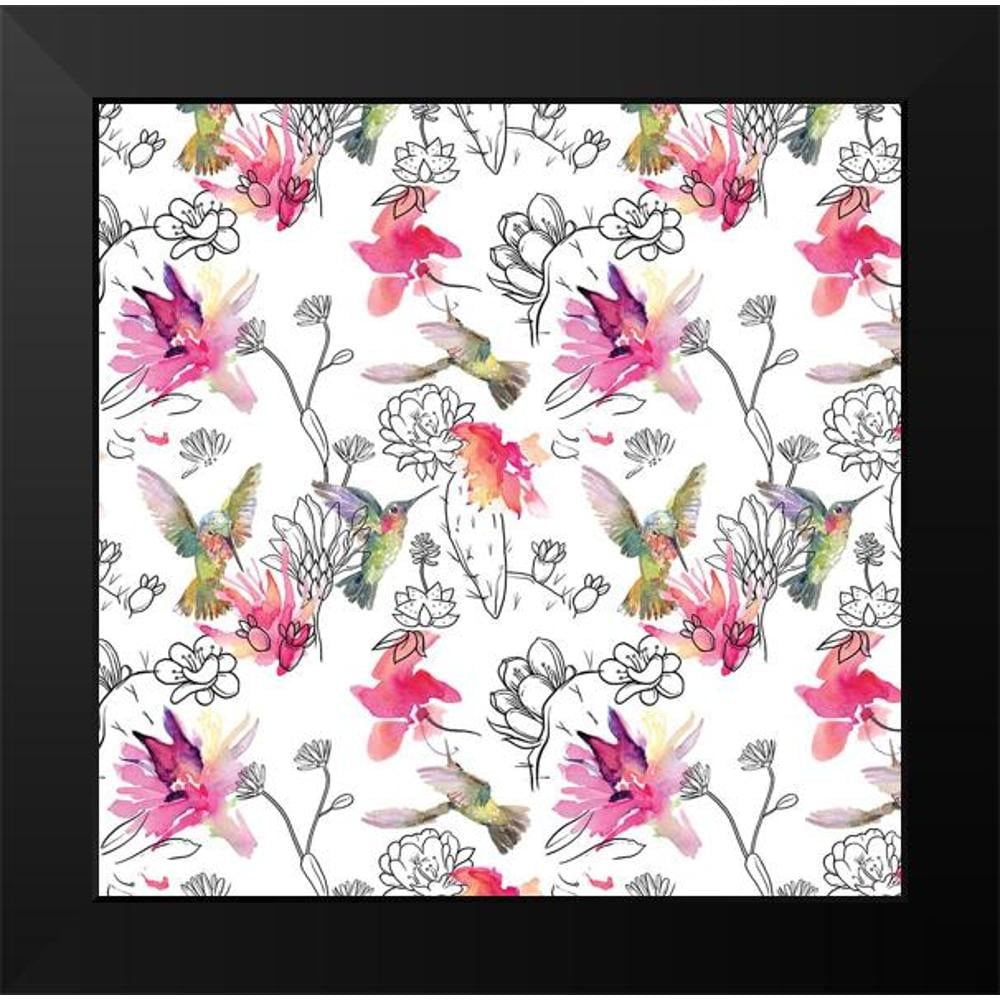 Evalia Designs 15x15 Black Modern Framed Museum Art Print Titled ...