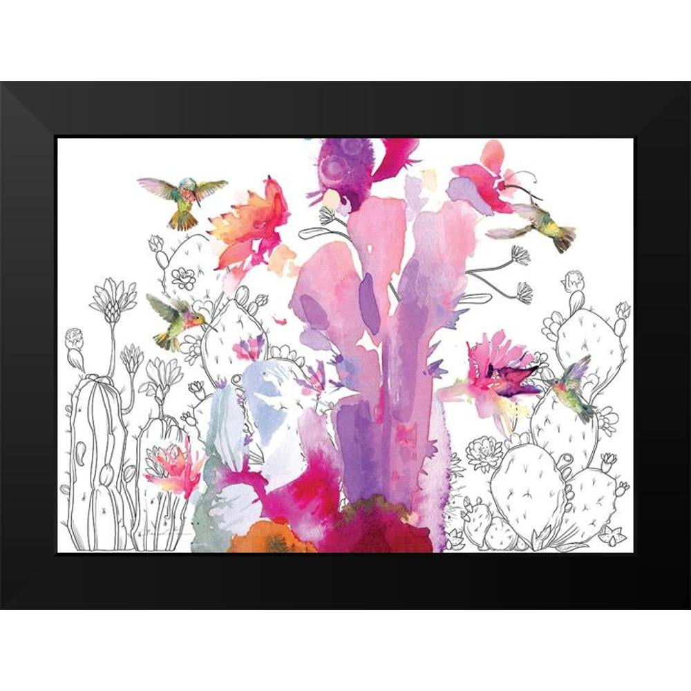 Evalia Designs 18x14 Black Modern Framed Museum Art Print Titled ...
