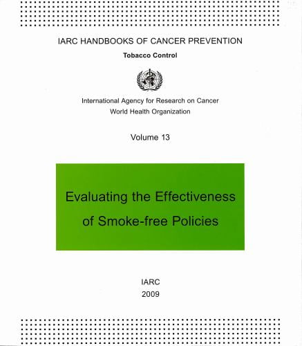 Pre-Owned Evaluating the Effectiveness of Smoke-Free Policies : IARC ...