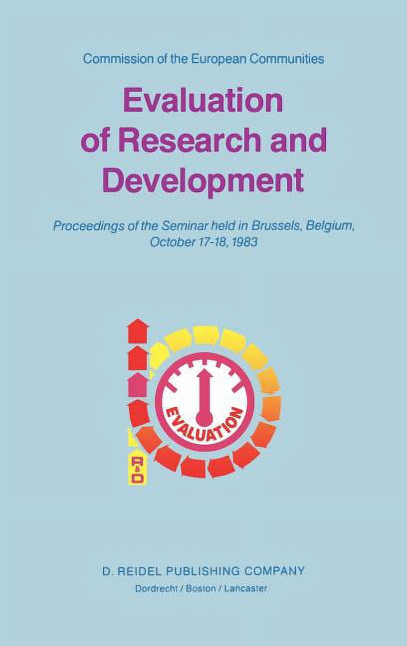 Evaluation of Research and Development: Methodologies for R&d ...