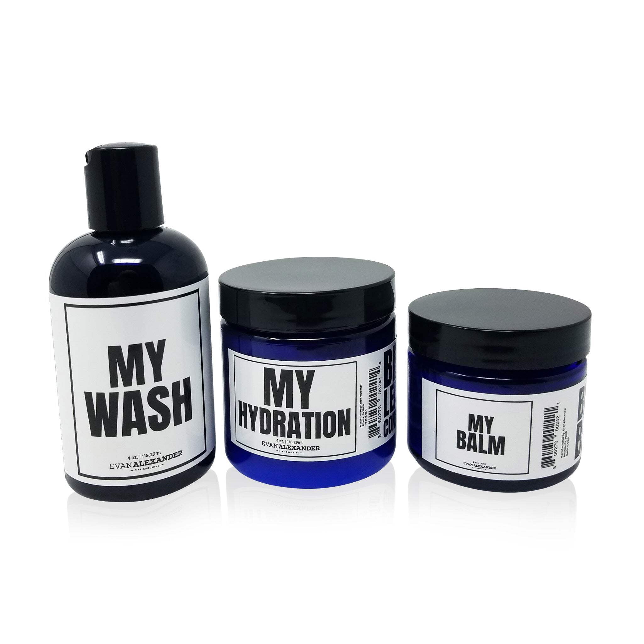 Evan Alexander Fine Grooming MY Beginner’s Beard Kit W/ Balm, 3 Piece ...