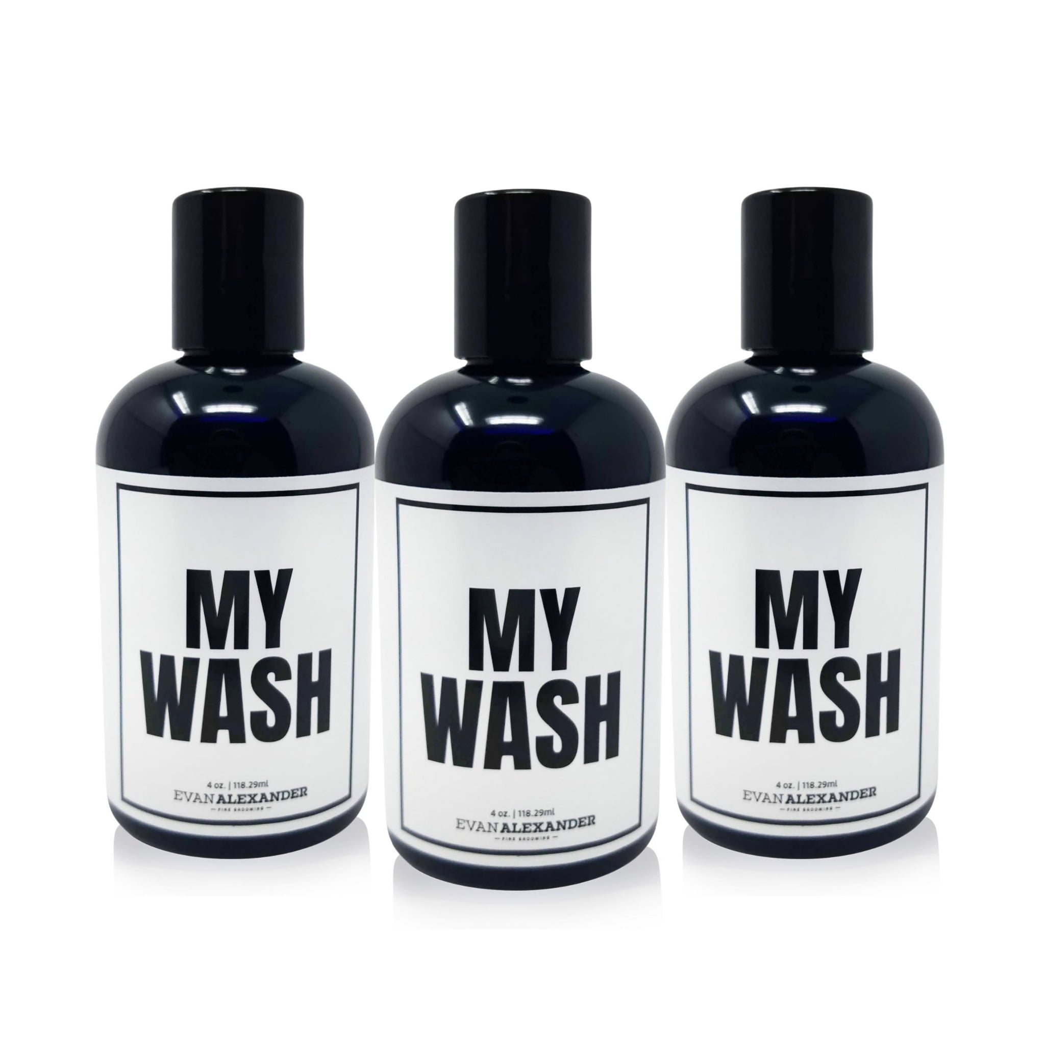Evan Alexander Fine Grooming MY Wash Detoxifying Beard Shampoo, Fresh ...