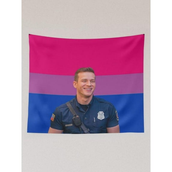 Evan Buckley Bi Pride Flag Wall Tapestry, Bi Mandala Tapestry Wall ...