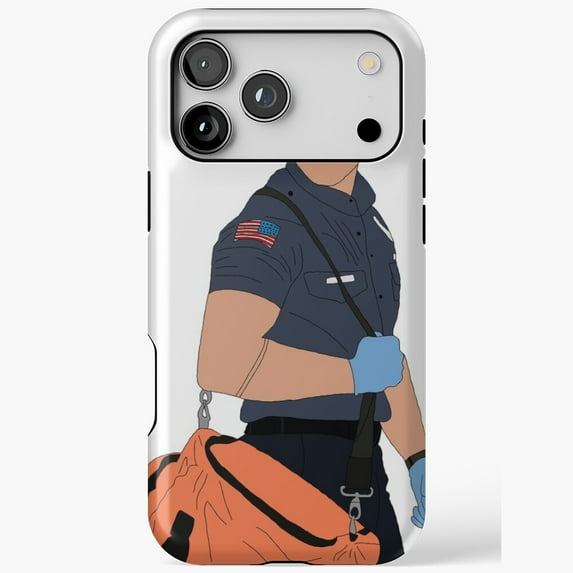 Evan Buckley Nine One One TV Show Hero iPhone Case 17 through 11 Pro ...