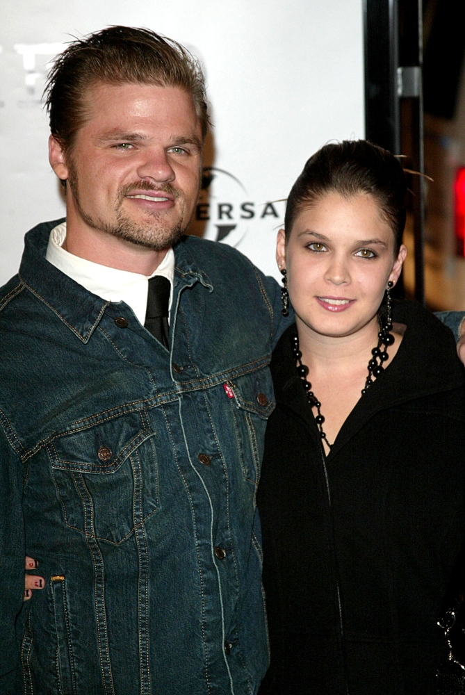 Evan Jones And Guest At Arrivals For Jarhead Premiere, The Arclight ...