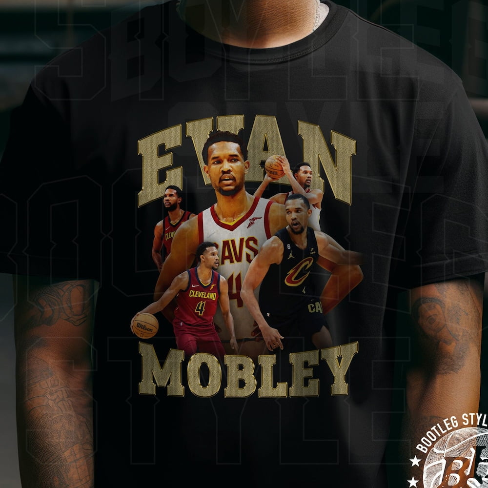 Evan Mobley 90s bootleg shirt Evan Mobley vintage basketball t-shirt ...