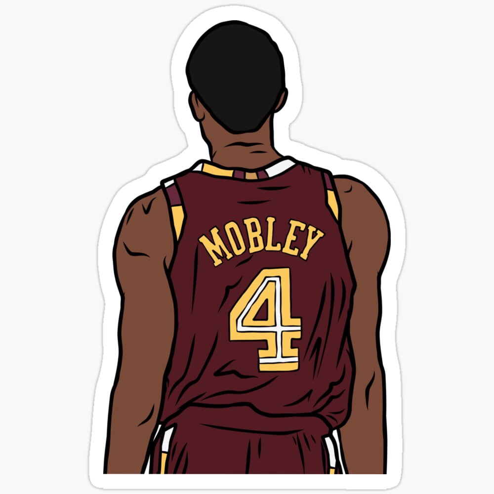Evan Mobley Back-To Sticker Phone Decal Water Bottle Stickers Car ...