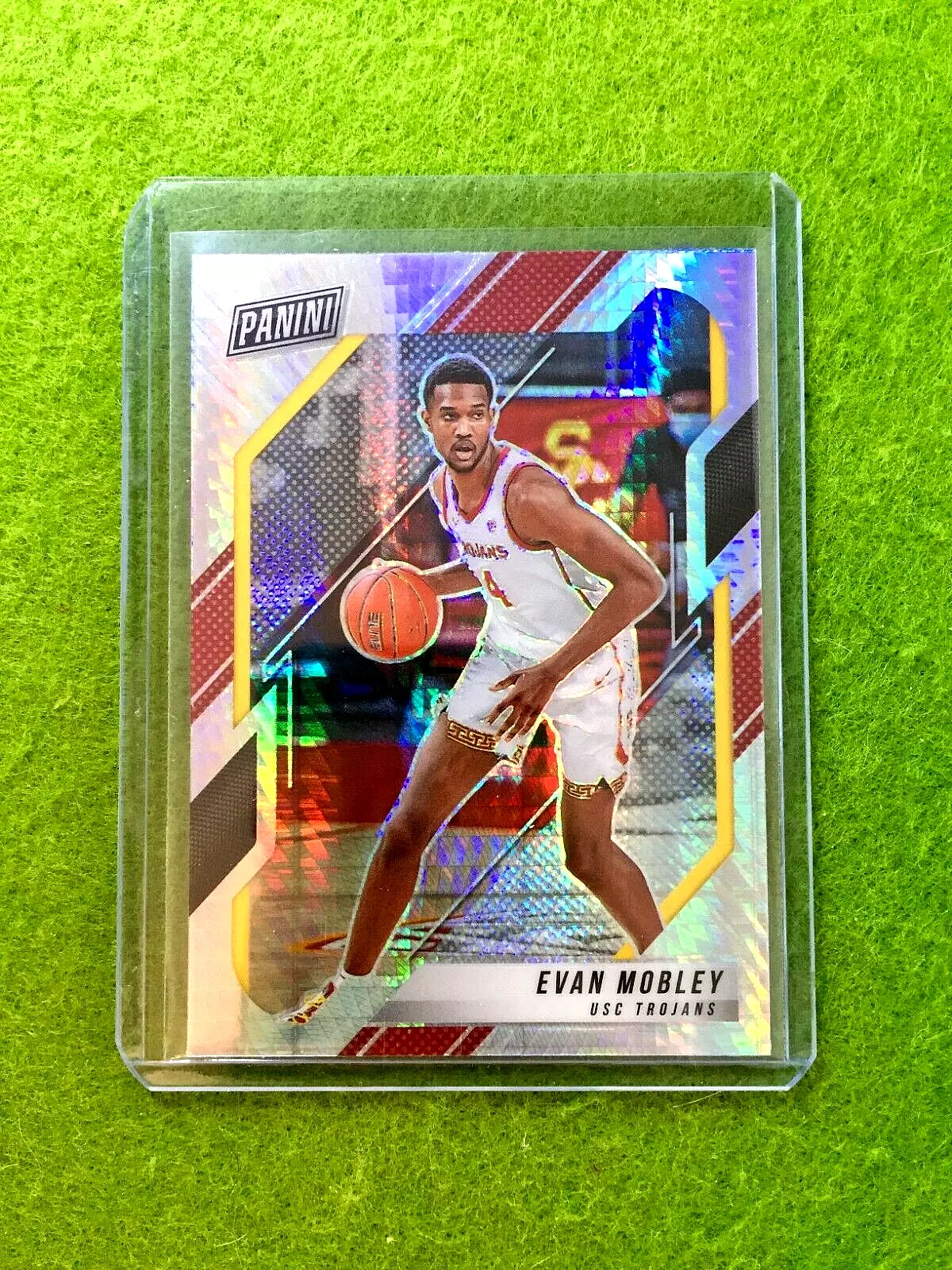 Evan Mobley HYPER PRIZM SILVER ROOKIE CARD 2022 National EVAN MOBLEY ...