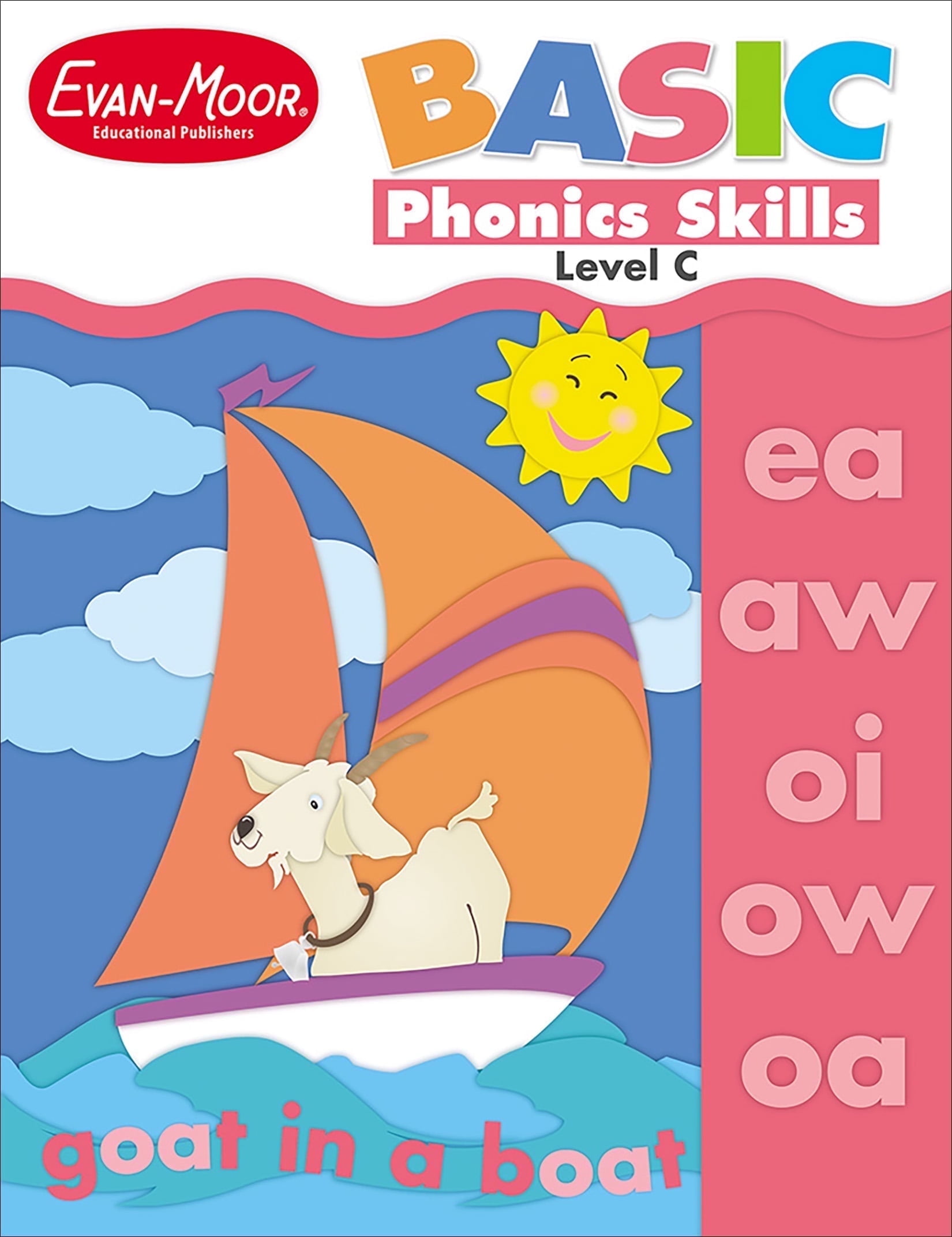 Evan-Moor Basic Phonics Skills, Grade 1 - 2 (Level C) Teacher Resource ...