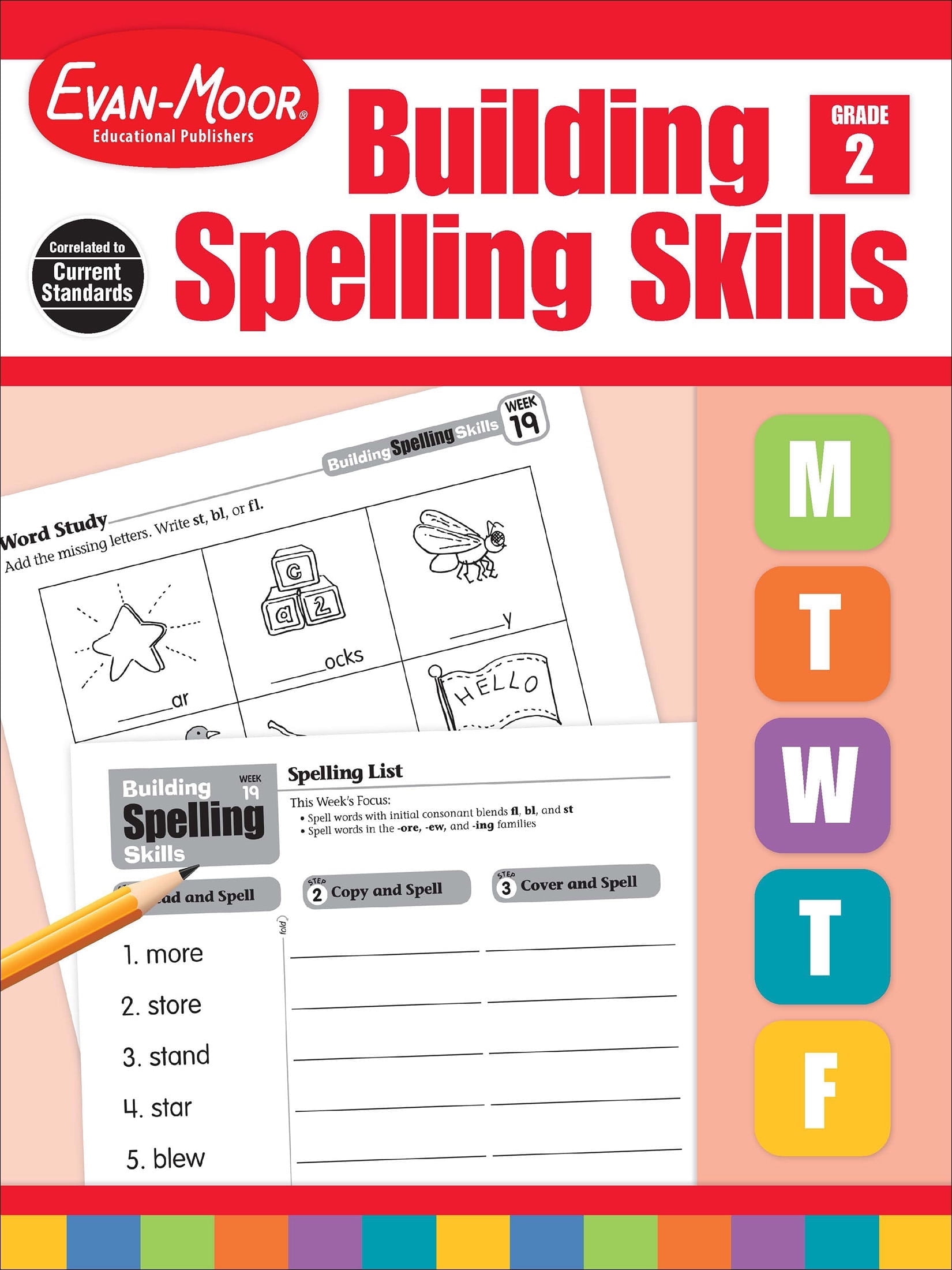 Evan-Moor Building Spelling Skills, Grade 2 Teaching Edition - Walmart.com