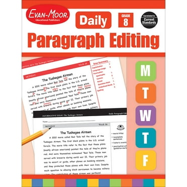 Evan-Moor Daily Paragraph Editing, Grade 2 Teacher Edition - Walmart.com