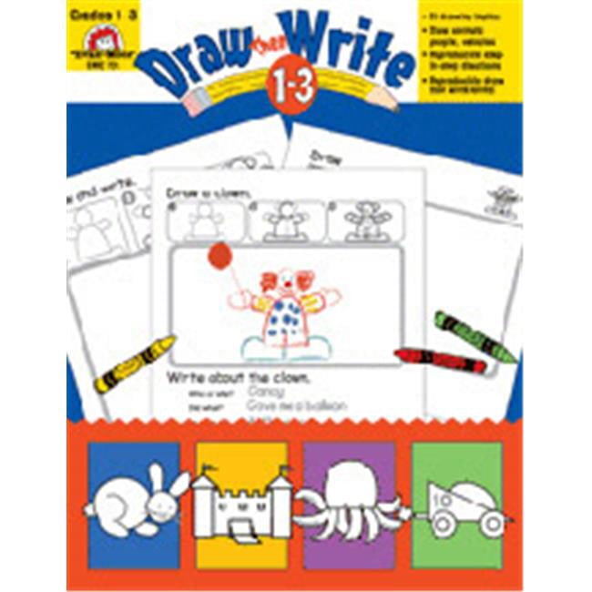 Evan-Moor Draw Then Write Gr. 1-3 - Walmart.com