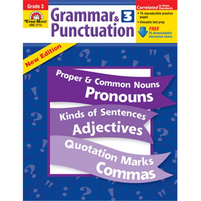 Evan Moor Educational Publishers Grammar & Punctuation Grade 3 ...