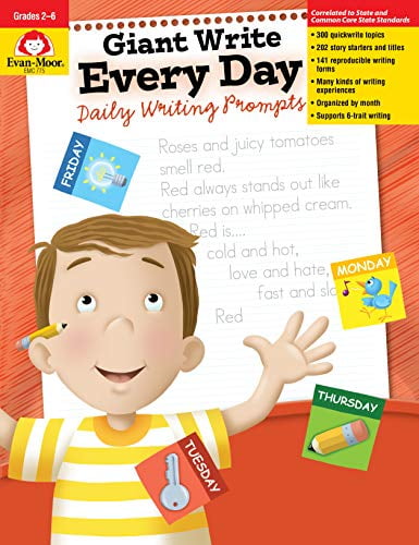 Pre-Owned Giant Write Every Day: Daily Writing Prompts, Grade 2 - 6 ...