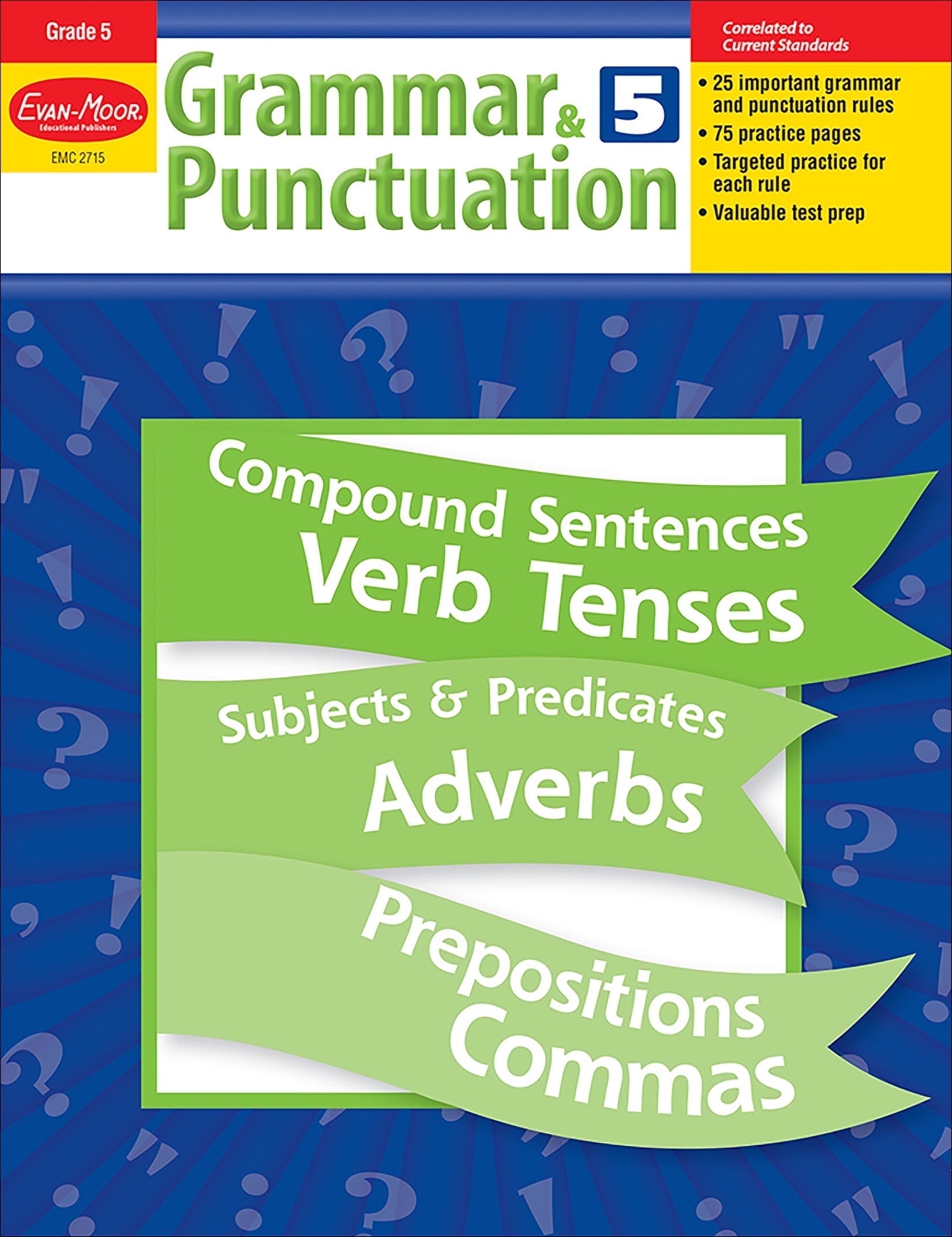 Evan-Moor Grammar & Punctuation, Grade 5 Teacher Resource - Walmart.com