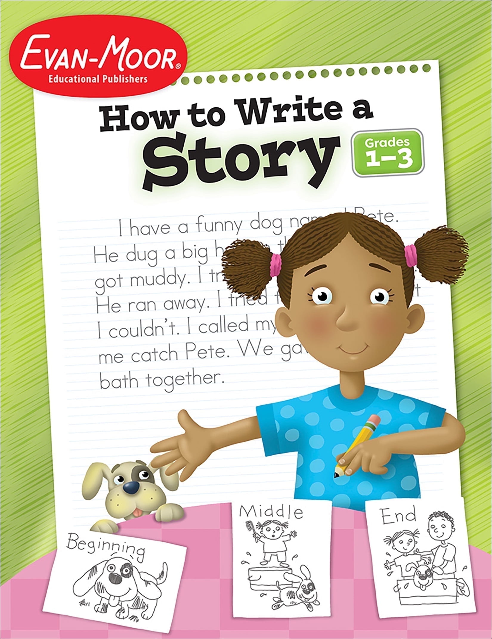 Evan-Moor How to Write A Story, Grade 1 - 3 Teacher Resource - Walmart.com