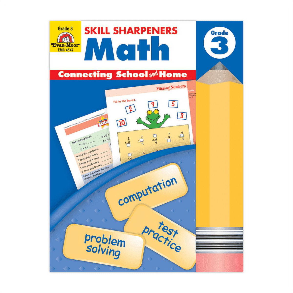 Evan-Moor Math Skill Sharpeners Book, Multiple Grades - Walmart.com