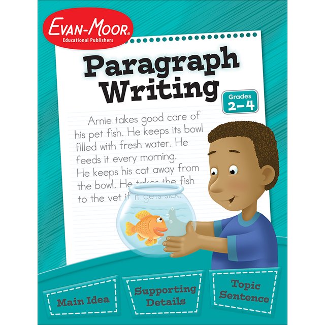Evan-Moor Paragraph Writing, Grade 2 - 4 Teacher Resource - Walmart.com
