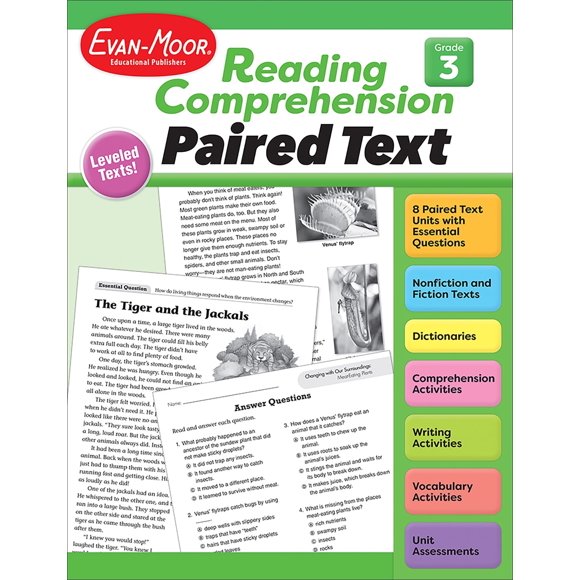 Reading Comprehension Third Grade