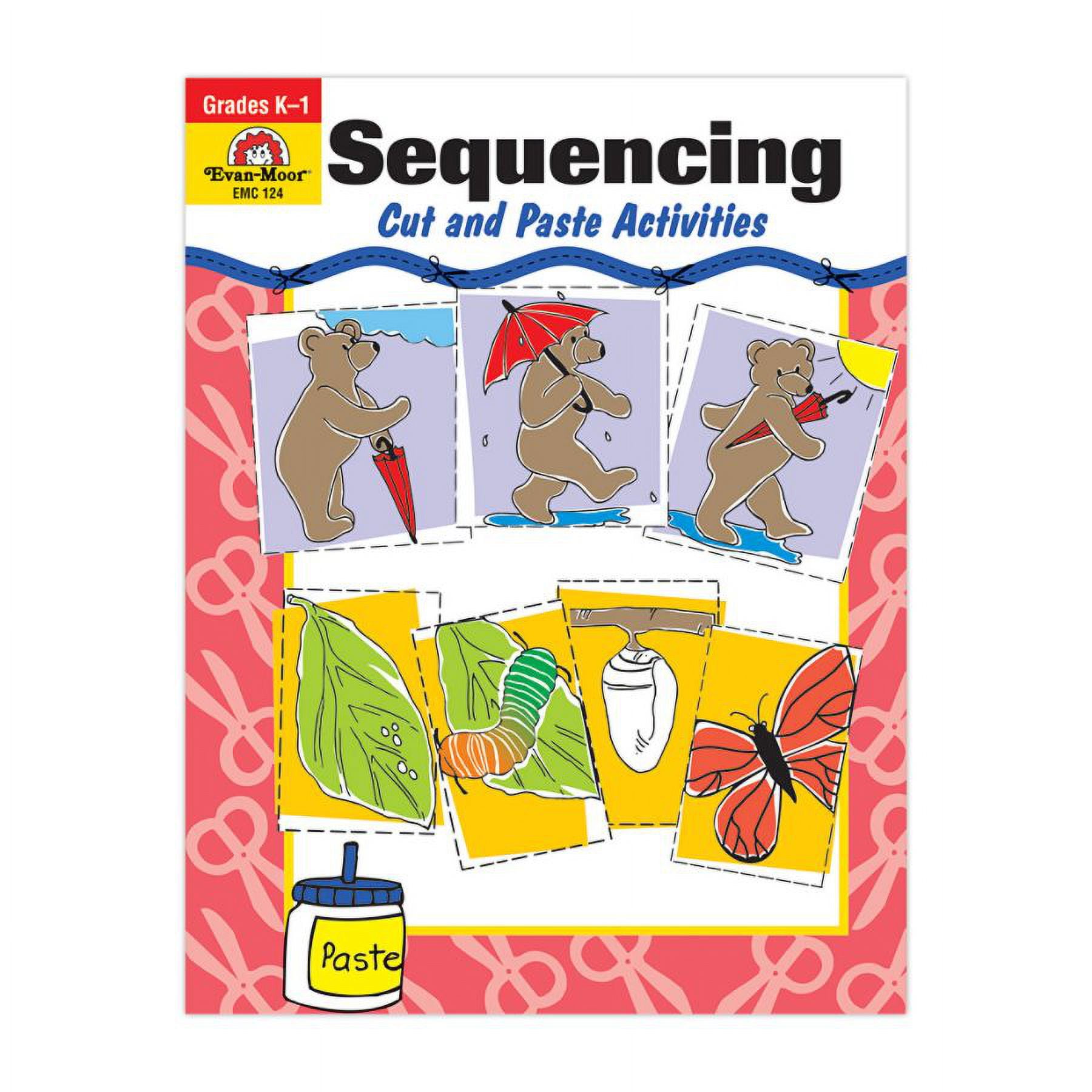 Evan-Moor® Sequencing, Cut And Paste Activities - Walmart.com