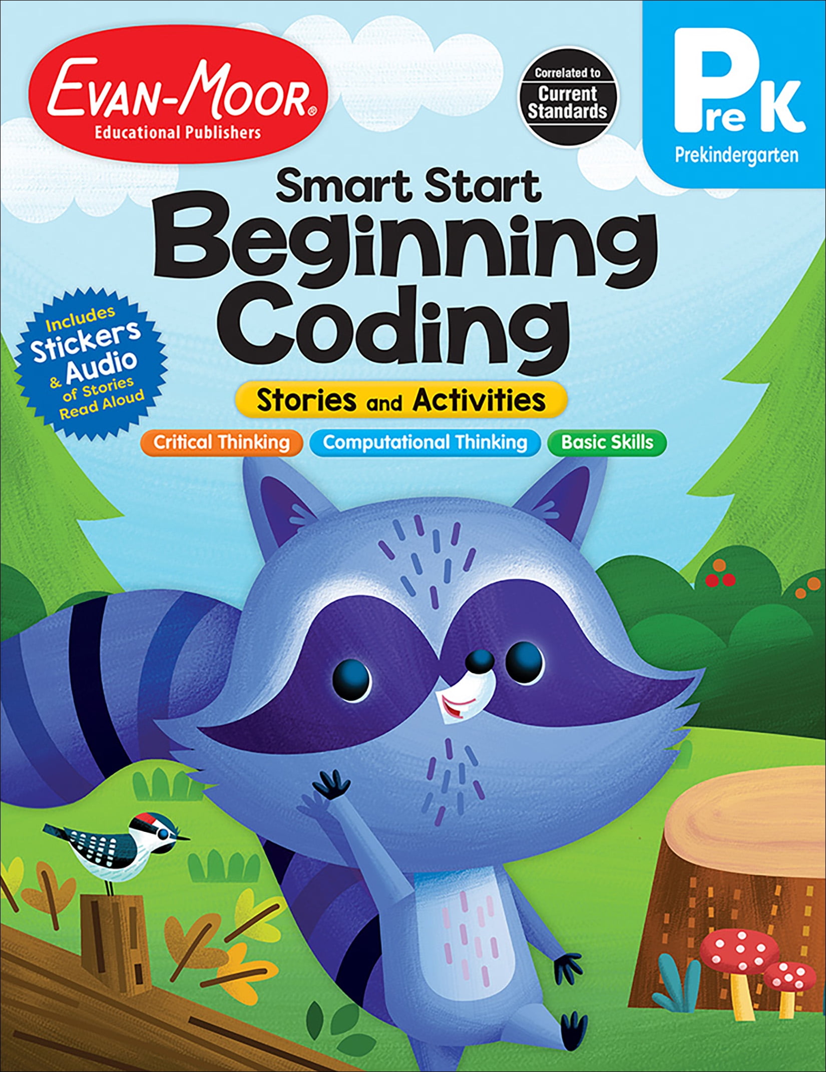 Evan-Moor Smart Start: Beginning Coding Stories and Activities, PreK Workbook - Walmart.com