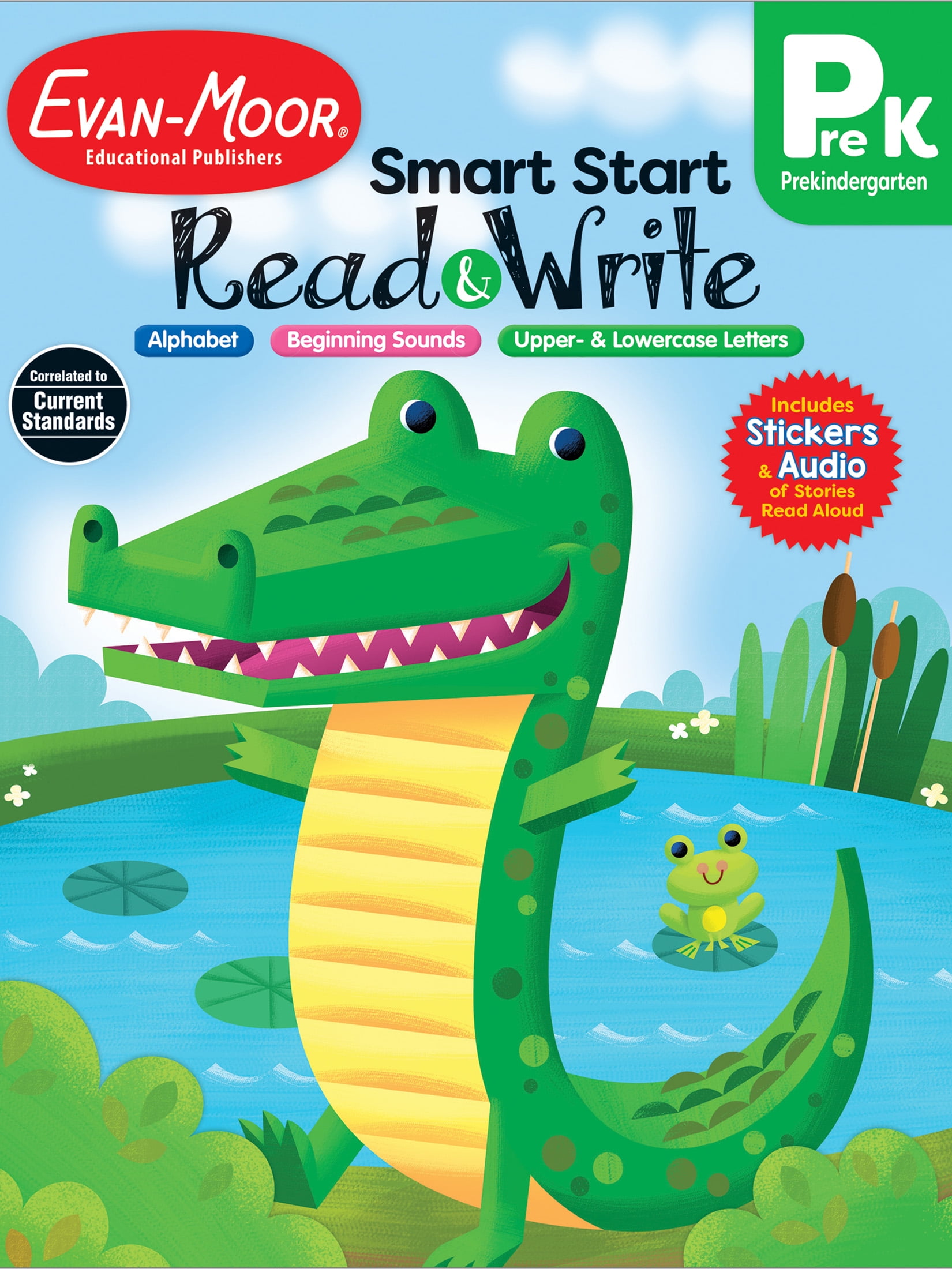 Evan-Moor Smart Start Read and Write and Spelling, Age 4 - 5: Early ...