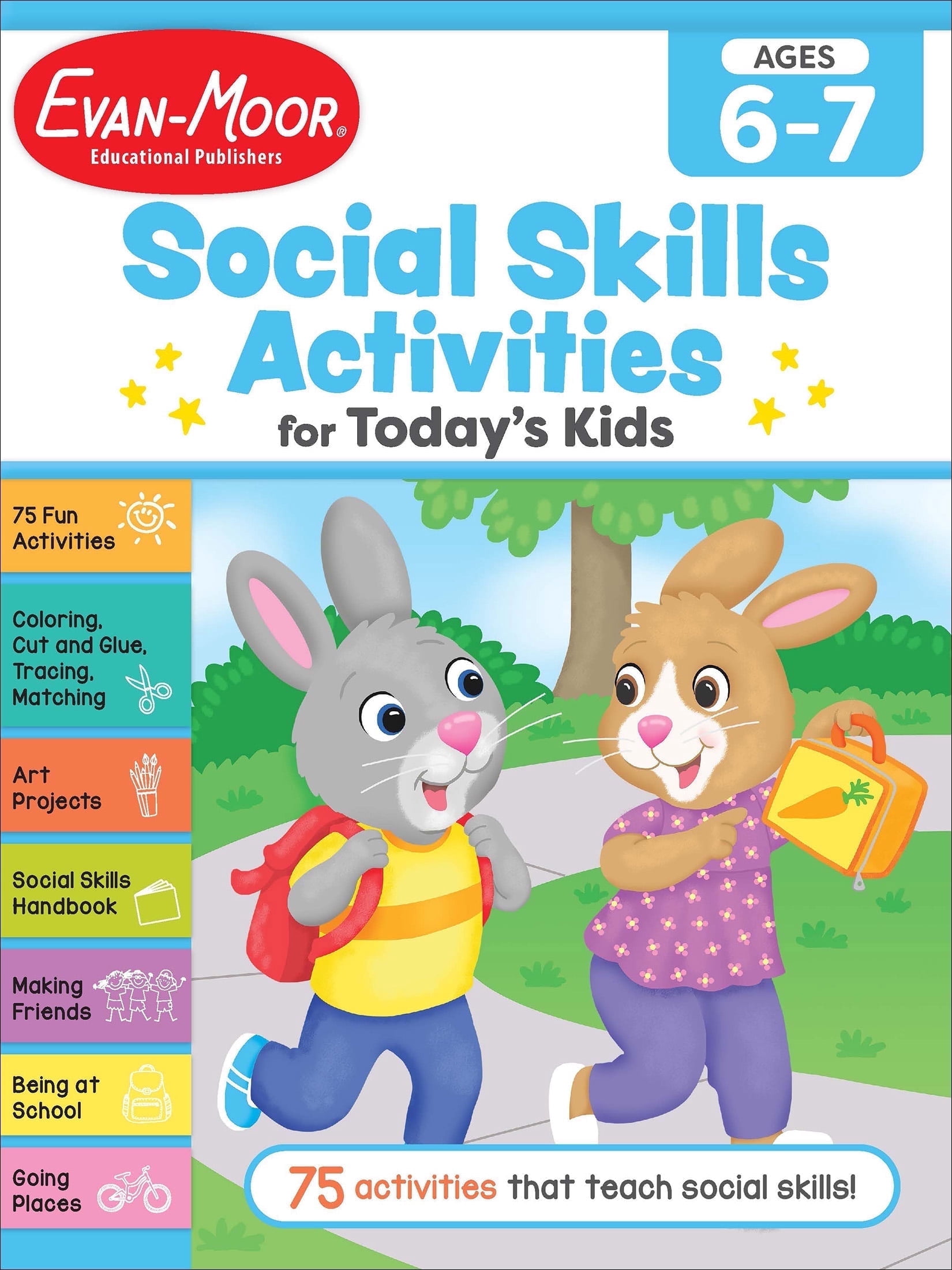Evan-Moor Social Skills Activities for Today’s Kids, Age 6-7: Activity ...