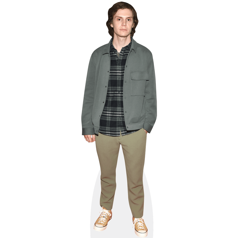 Evan Peters (Casual) Mini Cardboard Cutout Standee - Walmart.com
