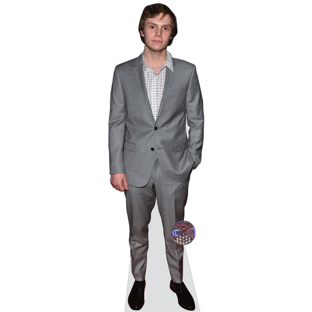 Evan Peters (Grey suit) Lifesize Cardboard Cutout Standee - Walmart.com