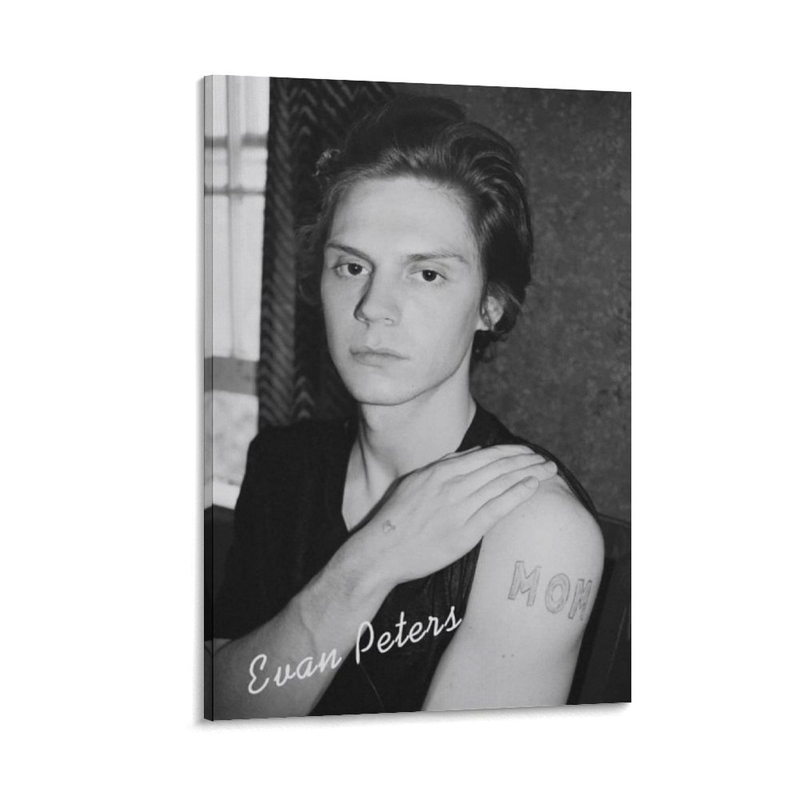 Evan Peters Retro Poster Actor Wall Art Poster Posters Wall Art Painting Canvas Gift Living Room ...