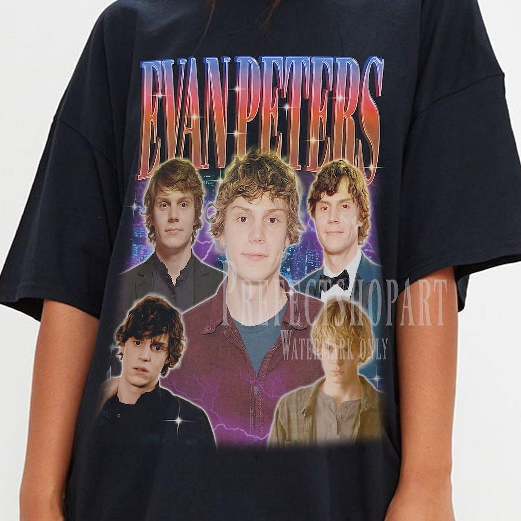 Evan Peters Shirt, Evan Peters Vintage Tshirt, Evan Peters Retro Tees ...