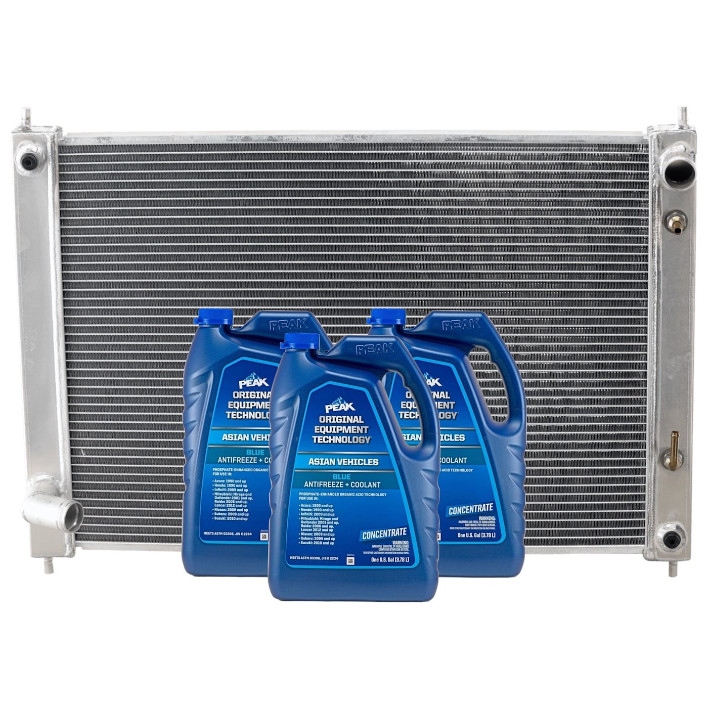 Evan-Radiator for 2012-2020 for Nissan for 370Z - 1-Row Aluminum, With ...