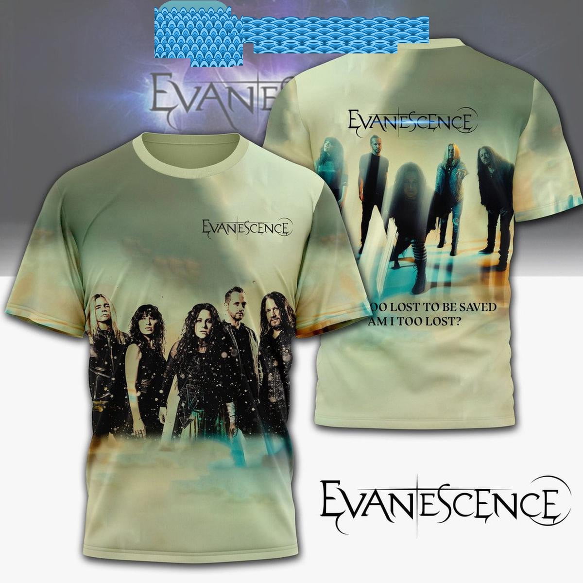 Evanescence Am I Too Lost To Be Saved Hoodie T-Shirt - Walmart.com