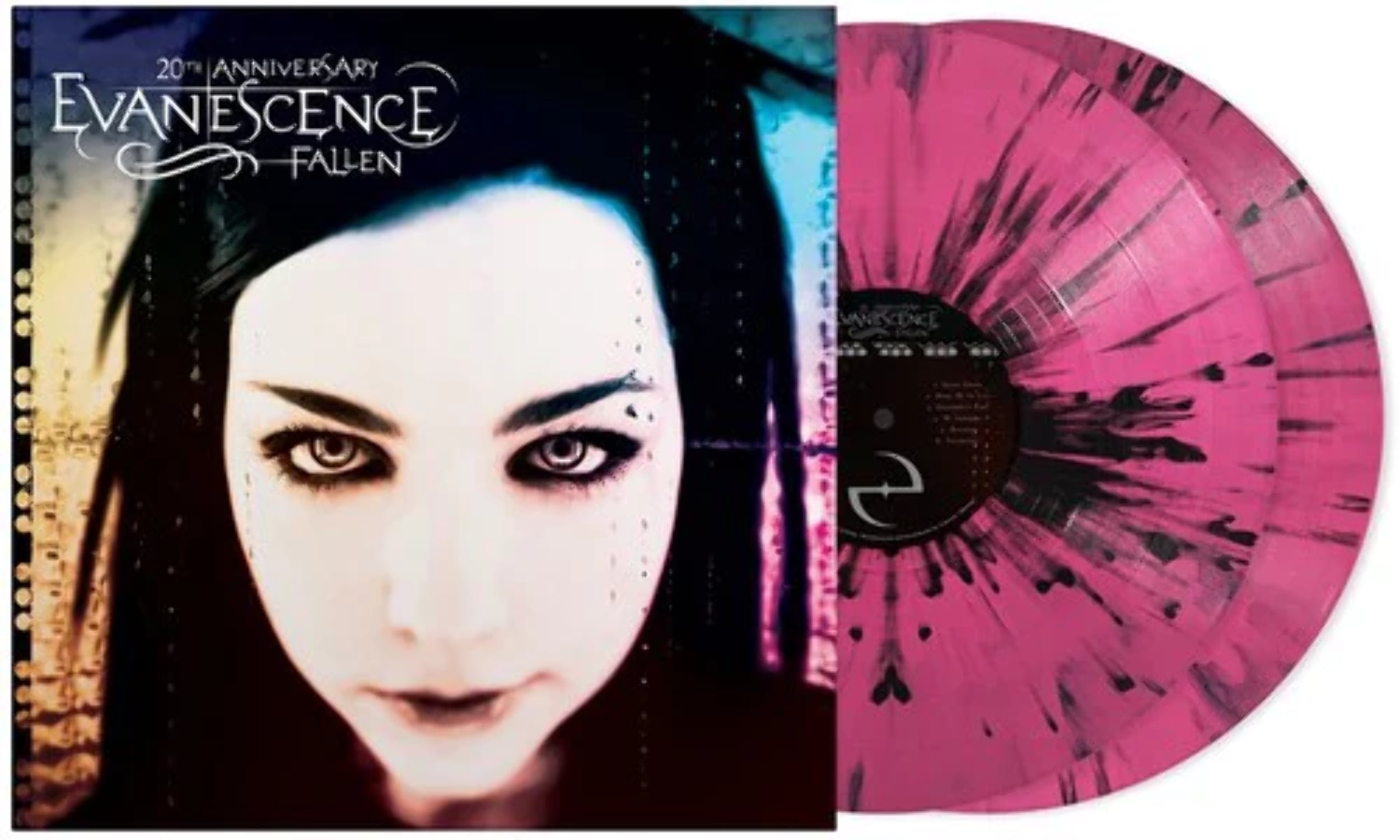 Evanescence - Fallen: 20th Anniversary Edition (Deluxe Edition, Pink Black Marble Colored Vinyl ...