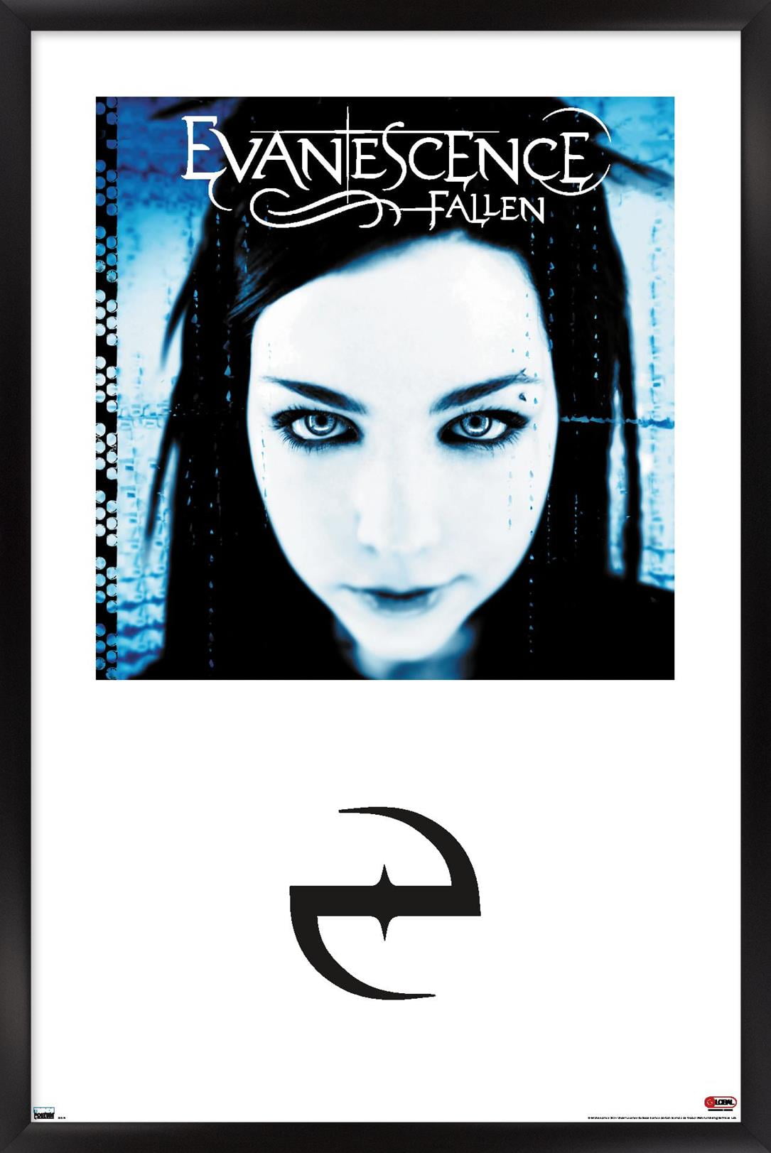 Evanescence - Fallen Album Series Wall Poster, 22.375" x 34" Framed ...