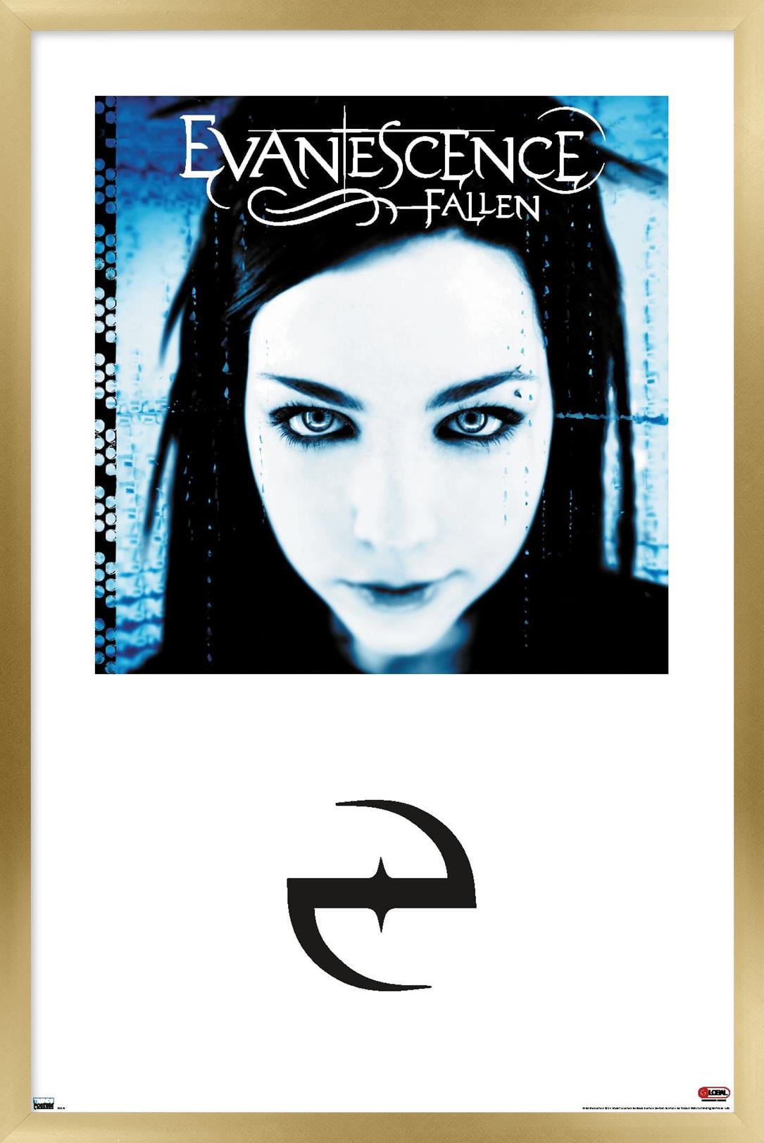 Evanescence - Fallen Album Series Wall Poster, 22.375" x 34" Framed ...