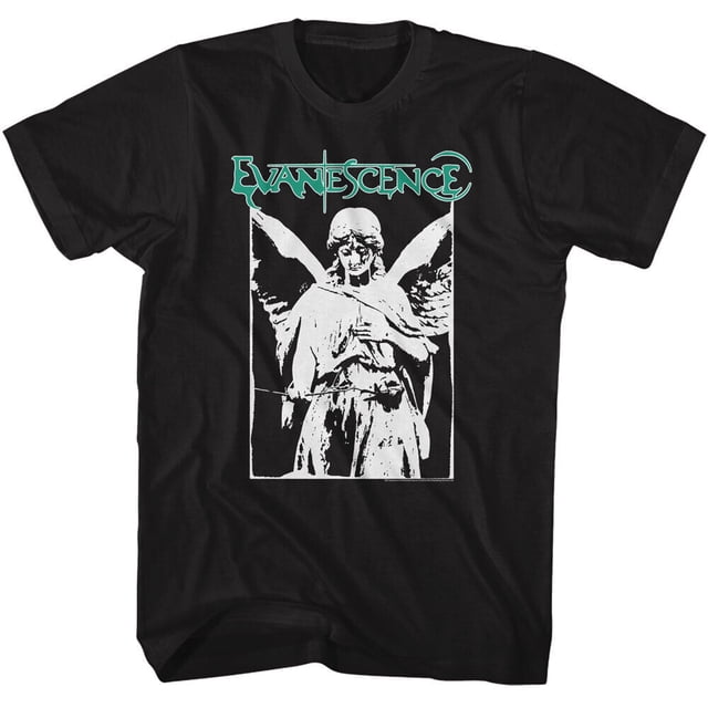 Evanescence Music Men's T-Shirt Weeping Angel Album Cover Alternative ...