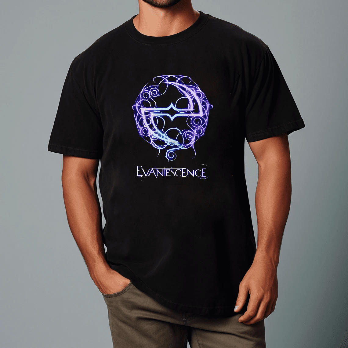 Evanescence Rock Band Gothic Metal Amy Lee Fan Art Graphic Unisex T ...